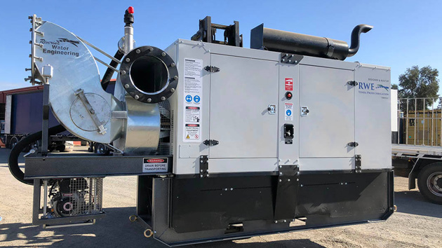 Transportable, Modular Lift Pump - RWE Yenda Prods Irrigation